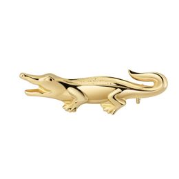 Firetti Damen Brosche &raquo;Schmuck Geschenk Gold 375 Ansteckschmuck Krokodil&laquo; () Einheitsgr&ouml;&szlig;e