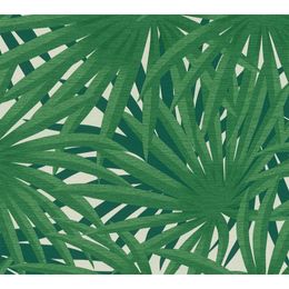 Livingwalls living walls Vliestapete &raquo;Metropolitan Stories, Said Marrakesch&laquo; botanisch floral tropisch Blumen Tapete Floral gr&uuml;n Vinyl, Vlies B/L: 0,53m x 10,05m,