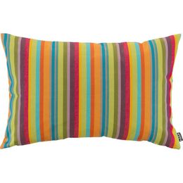 HOCK Dekokissen &raquo;Yucatan Outdoor Kissen&laquo; mit bunten Streifen bunt Kunstfaser B/L: 60cm x 40cm, 1 Stk.