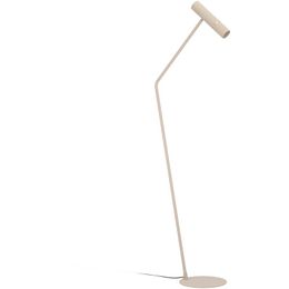 Eglo Stehlampe &raquo;Caminia LED Stehlampe, sandfarben und gold, GU10, Eck Standleuchte,&laquo; GU10 1 Stk. Stehleuchte - L40,5 x B27 x H158,5 cm - 1X4,7W inkl. 