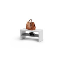 Home Affaire Schuhbank &raquo;ATRIUM, Garderobenbank, Sitzbank mit Schuhablage, Hochglanz lackiert&laquo; 1 Stk. tlg. Ma&szlig;e (B/T/H) 80/40/40 cm, Absetzung 