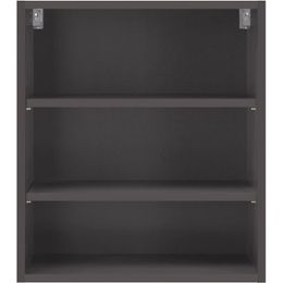 KOCHSTATION H&auml;ngeregal &raquo;KS-Mali&laquo; Breite 50 cm grau B/H/T: 50cm x 57cm x 34cm
