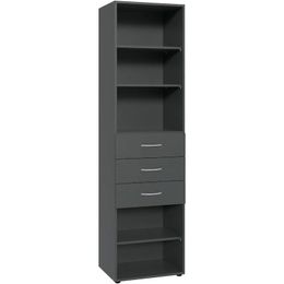 wimex Standregal &raquo;Multiraumkonzept&laquo; planbar und erweiterbar grau Holzwerkstoff B/H/T: 50cm x 185cm x 40cm