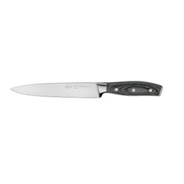 R&ouml;sle R&Ouml;SLE Fleischmesser &raquo;WOLFGREY, 18 cm, Griff Pakka&laquo; silber X50 CrMoV15 Klingenstahl Klingenl&auml;nge 18cm