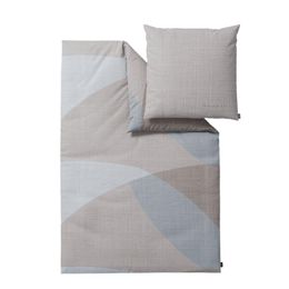 Bugatti Bettw&auml;sche &raquo;Satinbettw&auml;sche Bugatti&laquo; 2 mit modernem Formenspiel beige Mako-Satin, Obermaterial: 100% Baumwolle B/L: 140cm x 200cm, 1 Stk., 1 