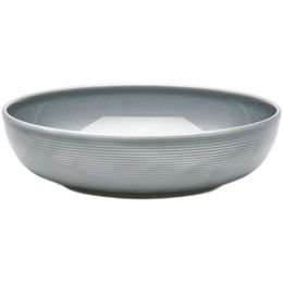 Van Well Schale &raquo;Jive, 21 cm, 6 St&uuml;ck&laquo; 6 Stk. aus Porzellan sp&uuml;lmaschinengeeignet grau Porzellan &Oslash; 21cm
