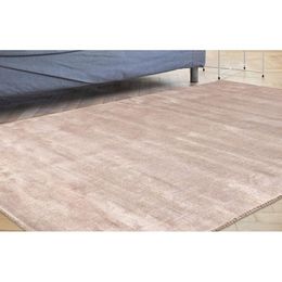 Padiro Teppich &raquo;Village 125&laquo; rechteckig 12 mm H&ouml;he beige Bambus B : 160cm 1 Stk., 12mm, L: 230cm