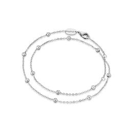 Engelsrufer Damen Silberarmband &raquo;ERB-LILMOON&laquo; mit Zirkonia (synth.) silber 36cm, Silber 925 (Sterlingsilber)