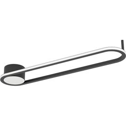 Eglo LED Deckenleuchte &raquo;COLLECORVINO Deckenlampe - Alu, Stahl - LED - 24W - IP20&laquo; LED-Modul 1 Stk. Kaltwei&szlig; Neutralwei&szlig; Warmwei&szlig; Wohzimmerlampe, 