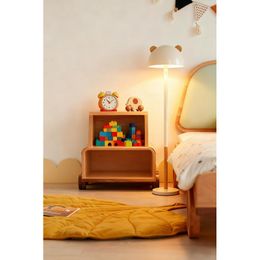 OTTO home Stehlampe &raquo;Alinn&laquo; E27 1 Stk. ideale Kinderzimmerleuchte, H: 1,4m, Lampe Leuchte mit &Ouml;hrchen wei&szlig; 1, &Oslash; 30cm H: 140cm, 1 Stk.