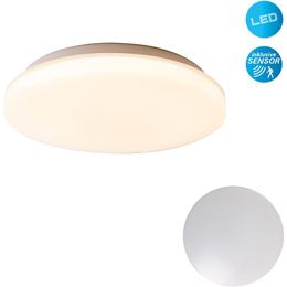 N&auml;ve n&auml;ve Deckenleuchte &raquo;Fontana&laquo; LED-Modul 1 Stk. Warmwei&szlig; Effizienzklasse: F, Bewegungsmelder, Entfernung Erfassung 5-7 Meter wei&szlig; 1, &Oslash; 30cm H: 6,2cm, 1 