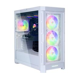 Cougar Gaming-PC &raquo;DUOFACE PRO WT 7664 AMD Ryzen 7 9700X RTX 5070Ti 32GB DDR5 1TB SSD&laquo; Windows 11, DDR5 RAM wei&szlig; WLAN AX (Wi-Fi 6) & Bluetooth 5.3, 850 Watt 