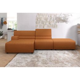 Egoitaliano Ecksofa &raquo;Babouche, Designsofa mit au&szlig;ergew&ouml;hnlichem Sitzkomfort zum Wohlf&uuml;hlen&laquo; braun Luxus-Micofaser Lederoptik (100% Polyester) ist ein neues 