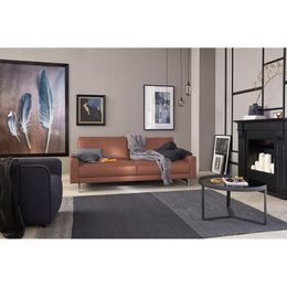 Creation BY ROLF BENZ 2-Sitzer &raquo;CR.450, Designsofa, Loungesofa, bequem und elegant&laquo; Armlehne niedrig, Fu&szlig; chromfarben gl&auml;nzend, Breite 164 cm braun 