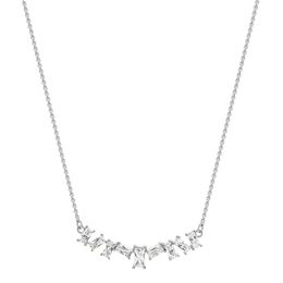 Firetti Damen Kette mit Anh&auml;nger &raquo;Schmuck Geschenk Silber 925 Halsschmuck Halskette Ankerkette Collier&laquo; mit Zirkonia (synth.) Silber 925 (