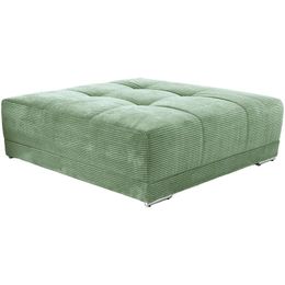 Jockenh&ouml;fer Hocker &raquo;Moldau Hocker&laquo; Mega-Hocker im XXL-Format, Federkern Cord: 100% Polyester B/H/T: 120cm x 120cm, Cord