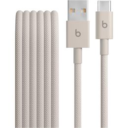 Apple USB-Kabel &raquo;USB-A auf USB-C Gewebtes Kabel&laquo; USB Typ A USB-C USB Typ A USB-C 150 cm grau unterst&uuml;tzt schnelles Aufladen bis zu 15 Watt