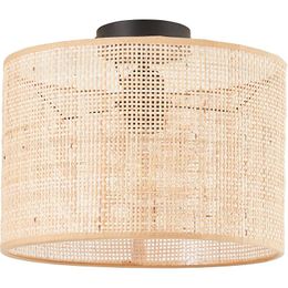 OTTO home Deckenleuchte &raquo;Lillyy&laquo; E27 1 Stk. E27, max. 40W, Rattangeflecht beige 1, &Oslash; 30cm H: 25cm, 1 Stk.