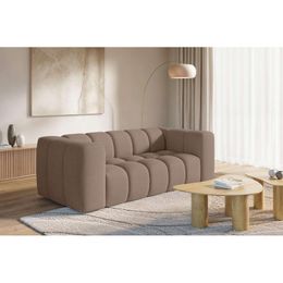 homsy by Ana Johnson 3-Sitzer &raquo;&raquo;L&laquo; BOUBELLE Design-Sofa, Bubble-Optik, Breite 217 cm&laquo; hoher Sitzkomfort dank Wellenunterfederung, L Sitztiefe 63 cm 
