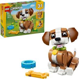 Lego Konstruktionsspielsteine &raquo;Niedliche Tiere: Verspielter Welpe (31382), Lego Creator&laquo; Made in Europe Einheitsgr&ouml;&szlig;e Konstruktionsspielsteine