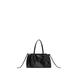 Tommy Hilfiger Damen Hobo &raquo;SOFT LEATHER HOBO&laquo; Damen Handtasche, Tragetasche mit Kordelverschuss B/H/T: 42cm x 24cm x 14cm