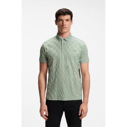 BOSS Green Herren BOSS Green Poloshirt &raquo;Porsche Spirit 70 Capsule Collection&laquo; Premium Herrenmode Limited gr&uuml;n L