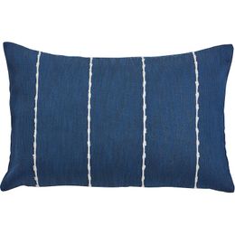 done. Dekokissen &raquo;Deep Blue Sea&laquo; Festes, langelebiges Gewebe blau Baumwolle, Polyester B/L: 40cm x 60cm, 1 Stk.