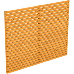 Skan Holz Carport-Seitenwand &raquo;Rhombus&laquo; braun Holzwerkstoff B/H/T: 230cm x 160cm
