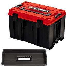 Einhell Werkzeugkoffer &raquo;E-Case M&laquo; f&uuml;r universelle Aufbewahrung von Werkzeug und Zubeh&ouml;r rot Einheitsgr&ouml;&szlig;e Werkzeugkoffer