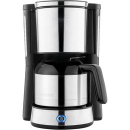 Severin Filterkaffeemaschine &raquo;KA 4847&laquo; 1 l Kaffeekanne Papierfilter 1x4 schwarz 1 l, 8 Filterkaffeemaschine