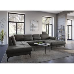 Sit & More sit&more Sofa-Kopfst&uuml;tze &raquo;Bendigo&laquo; braun Holzwerkstoff B/H/L: 50cm x 25cm