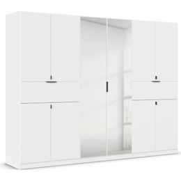 Rauch Dreht&uuml;renschrank &raquo;Kleiderschrank Schrank Garderobe W&auml;scheschrank TICAO&laquo; Schubladen in der H&ouml;he variabel positionierbar, mit 2 ger&auml;umigen 