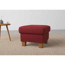 OTTO home Stauraumhocker &raquo;Caldera&laquo; Stauraum, auch in Easy Care-Bezug f&uuml;r einfaches Reinigen mit Wasser rot 100% Polyester B/H/T: 58cm x 48cm x 58cm, 