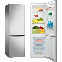 Amica K&uuml;hl-/Gefrierkombination &raquo;KGCL 387 160 E&laquo; 177 cm hoch 54 cm breit elektronische Steuerung silber Superk&uuml;hlfunktion, Supergefrierfunktion