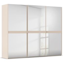 Rauch Schwebet&uuml;renschrank &raquo;Kleiderschrank Schrank Garderobe Schlafzimmerschrank SCALE-LINE&laquo; edle Optik mit Bauchbinde in Korpusfarbe Spiegelfront MADE