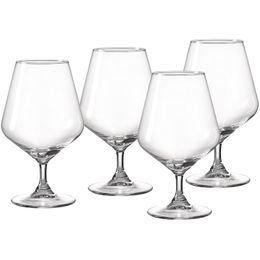 Ritzenhoff & Breker Gl&auml;ser-Set &raquo;Rumba&laquo; Schwenkglas im 4er Set, je 350 ml transparent Glas &Oslash; 8cm x 14,5cm, 350ml, 4 Stk.