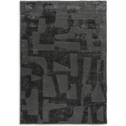 Sch&ouml;ner Wohnen Kollektion SCH&Ouml;NER WOHNEN-Kollektion Teppich &raquo;Blaze 252&laquo; rechteckig 28 mm H&ouml;he Indoor, pflegeleicht, verschiedene Formen, Hoch Tief Struktur grau Polyester B : 