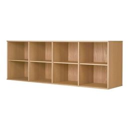 Sideboard &raquo;Mistral, Hochwertig B&uuml;cherregal, Lowboard, h&auml;ngend/stehend montierbar&laquo; mit 5 verstellbare Einlegeb&ouml;den, B: 220 cm, anpassungsbar 