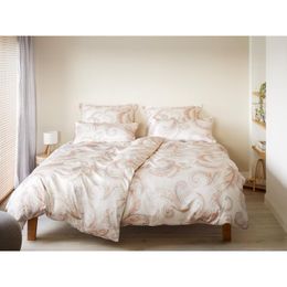 Elegante Bettw&auml;sche &raquo;Grandezza&laquo; 2 Stk. angenehmes Hautgef&uuml;hl Mako-Satin, Obermaterial: 100% Baumwolle B/L: 155cm x 220cm, 1 Stk., 1 Stk., Mako-Satin, B/L: 80cm