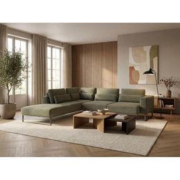 Musterring Ecksofa &raquo;JUSTB! PM100, stilvoller Lounge-Komfort von &laquo; Kollektion Bettina Zimmermann, optionaler Sitzvorzug & Fu&szlig;-Auswahl gr&uuml;n 100% Polyester B/H/T: 