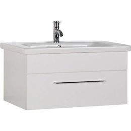 Waschtisch &raquo;3400 Basic&laquo; Breite 80 cm wei&szlig; B/H/T: 80cm x 41,6cm x 43,8cm