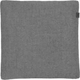 Sch&ouml;ner Wohnen Kollektion SCH&Ouml;NER WOHNEN-Kollektion Dekokissen &raquo;Solo&laquo; 38x38 cm grau Baumwolle, Polyester B/L: 38cm x 38cm, 1 Stk.