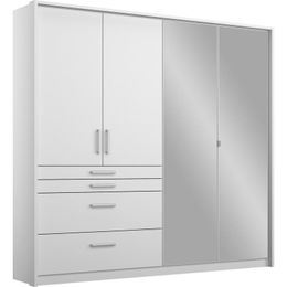 Rauch Dreht&uuml;renschrank &raquo;Kleiderschrank Schrank Garderobe Garderobenschrank HOMBURG&laquo; inkl. Passepartout, oberer Schubkasten mit Einteilung MADE IN 