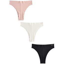 next Slip Damen Gr&ouml;&szlig;e 6XL altrosa / schwarz / wei&szlig;