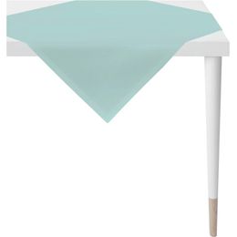 Apelt Mitteldecke &raquo;3900 Uni / OUTDOOR, Sommerdeko, Sommer&laquo; mit Fleckschutz blau Polyacryl B/L: 85cm x 85cm, 1 Stk., quadratisch