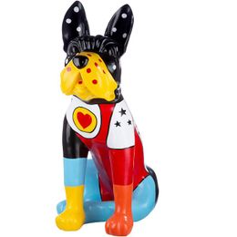 Casablanca by Gilde Tierfigur &raquo;Skulptur Doggy&laquo; bunt Kunstharz B/H/T: 33cm x 72cm x 55cm