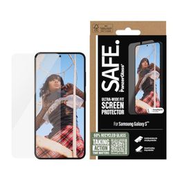 SAFE by PanzerGlass Displayschutzglas &raquo;Ultra-Wide Fit Screen Protection&laquo; f&uuml;r Samsung Galaxy S25 Displayschutzfolie, Schutzfolie, Bildschirmschutz, 