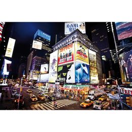 papermoon Fototapete &raquo;New York Time Square&laquo; matt bunt Vlies B/L: 2,5m x 1,8m