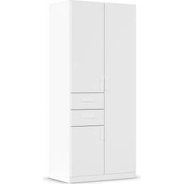 Rauch Dreht&uuml;renschrank &raquo;Kleiderschrank Schrank Garderobe MAIKA mit Dekor-Front&laquo; 2 Schubladen, in verschiedenen Breiten, H&ouml;hen, Farben, MADE IN GERMANY