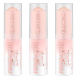 Essence Damen Foundation &raquo;FOUNDATION stick&laquo; Cremig und leicht verblendbar, Matt-Finish, variable Deckkraft. rosa 30 g